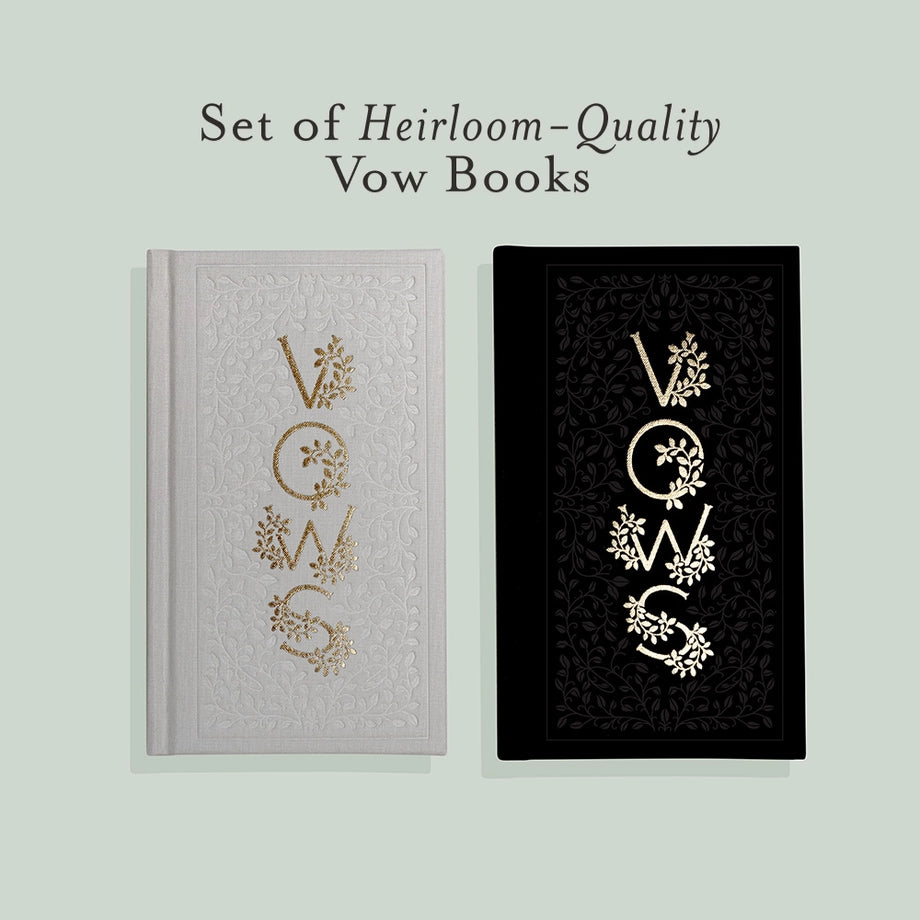 Our Wedding Vows-HIs/Hers Journals