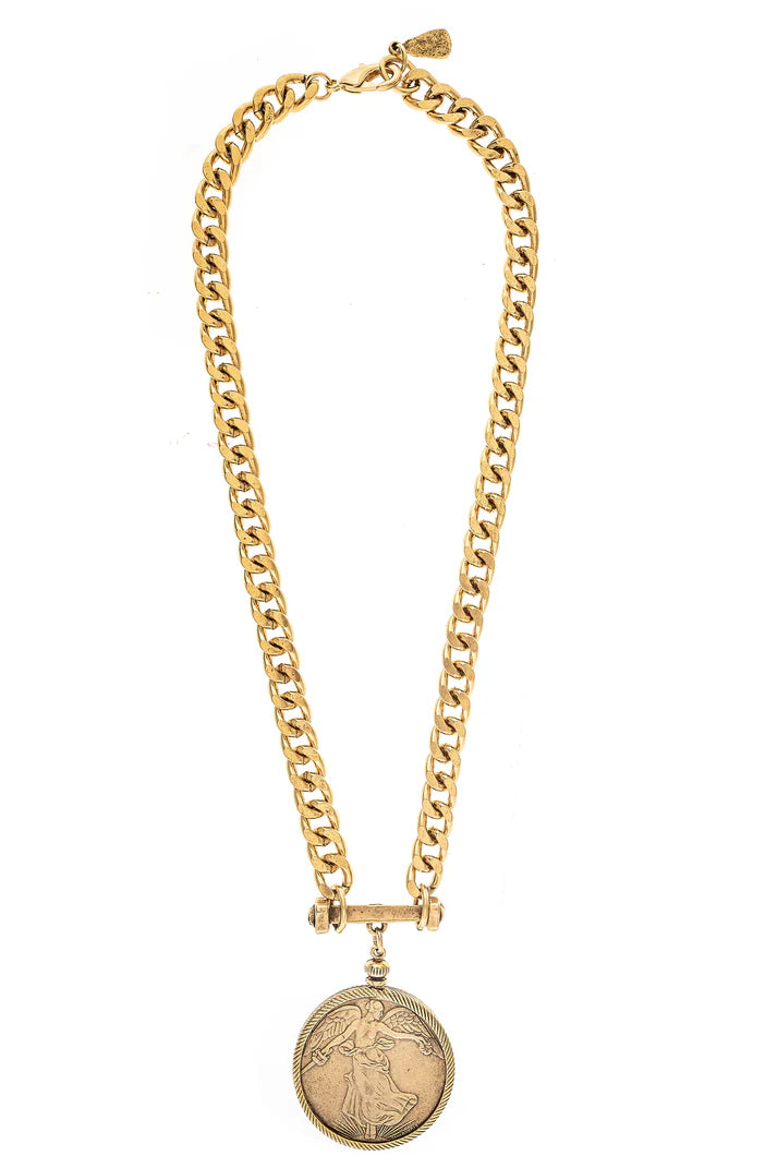 Cora Coin Necklace